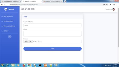 Gym Management System Project In Php Source Code