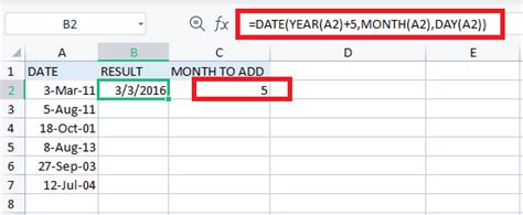 How To Add Months In Excel Automatically Using Formula Printable Online