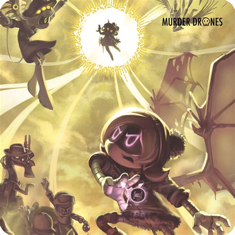 Murder Drones Apocalypse Poster Glitch Productions Store