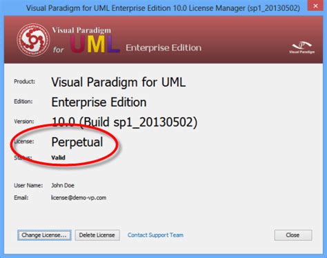 Single Seat License Visual Paradigm Know How