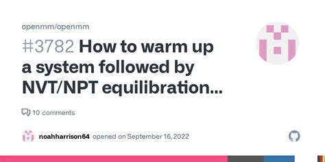 How To Warm Up A System Followed By Nvtnpt Equilibration While Slowly Removing Backbone