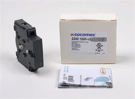 Fourth Pole Module: 16A, for SIRCO M 16A switch body (PN# 22001000-UL ...
