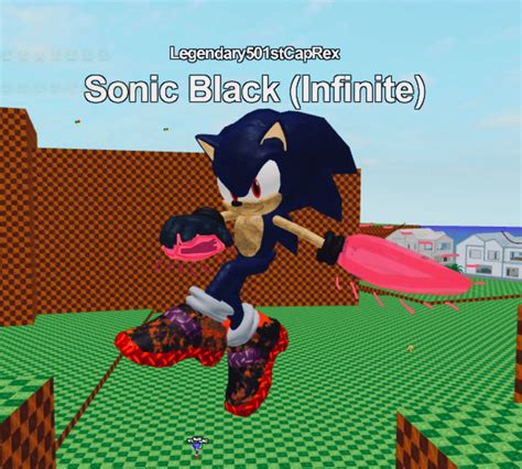 Infinite Sonic Black Sonic Pulse By Legendary501stcaprex On Deviantart