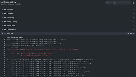 liquid exception layouts post · issue 213 · cotes2020 jekyll