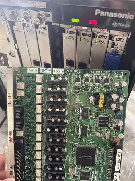 NEW PABX TDA200 with CPU MPR Analog Card CSLC16 KX-TDA0177 Brand Panasonic