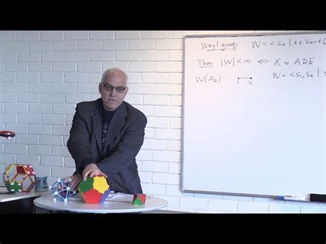 free video geometric graph theory weyl groups root systems and