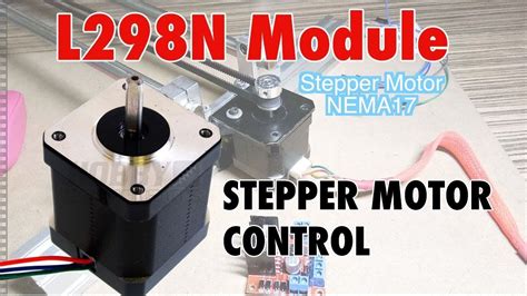 Nema 17 Stepper Motor Control Using L298n Arduino Tutorial Sistema