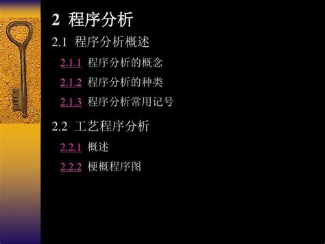 流程程序分析 Word文档在线阅读与下载 无忧文档