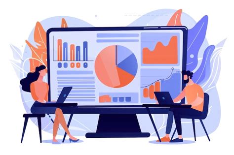 Business Analytics Data Analysis And Visualization Premium Ai Generated Image