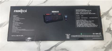Frontech Gaming Keyboard Mouse At ₹ 2000piece Gaming Keyboard In