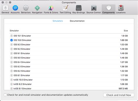 Xcode How To Ensure Latest Version Of Ios Simulator Version Stack