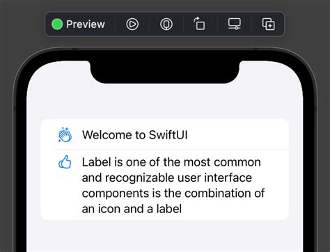 22 Swiftui Use Label To Display The Combination Of Image Sf Symbol