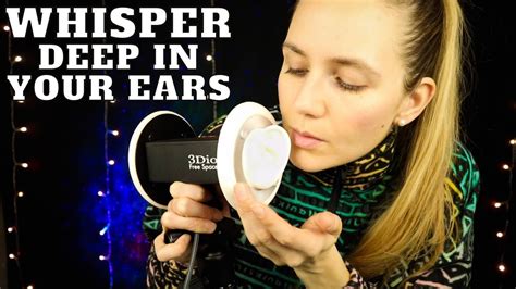 ASMR Fall Sleep to This Sensitive Whisper RIGHT IN Your Ears! - YouTube
