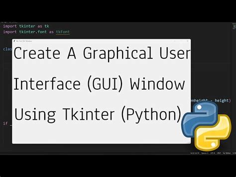 How To Draw Window In Python
