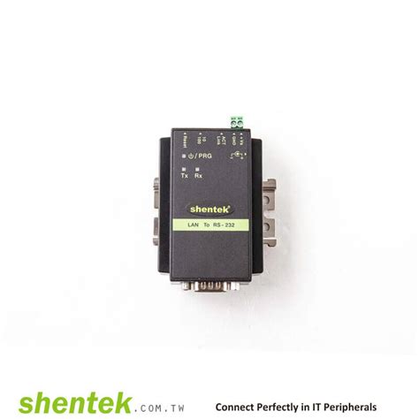 Serial RS232 Device Server Over IP Ethernet Shentek