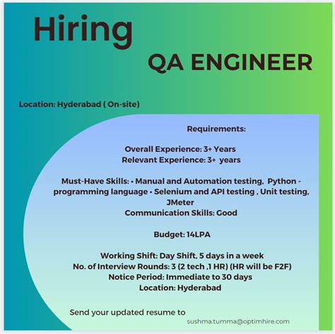 sushma geetha tumma on linkedin hiring qaautomationengineer qatester python selenium