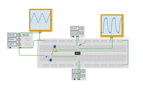 Circuit Design Practical Differentiator Tinkercad