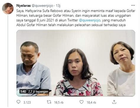 Viral Gofar Hilman Ditampar Arian Gue Merasa Tersingkirkan Dari Pergaulan