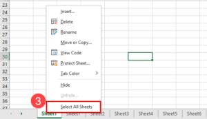 How To Select All Tabs In Excel 4 Effortless Methods On Sheets