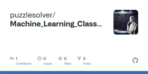 GitHub Puzzlesolver Machine Learning Classifier Methods