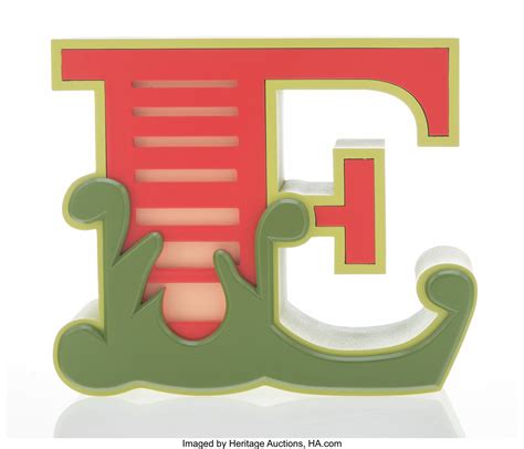 Ben Eine B 1970 The Letter E Shutter Edition 2013 Painted