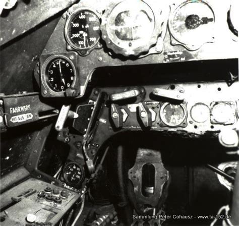 Cockpit Focke Wulf Ta 152