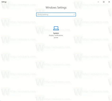 how to hide settings pages in windows 10