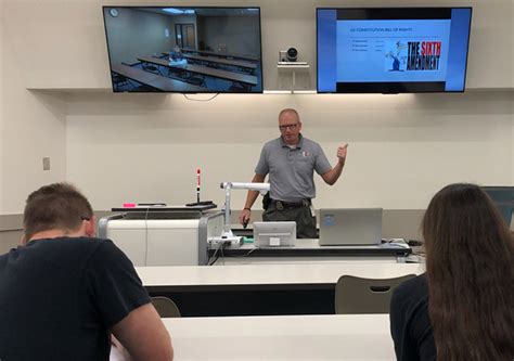 Criminal Justice Classes Hear From Guest Speakers