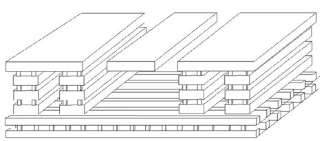 Simplified Cross Section Of The Slow Wave Coplanar Waveguide The Two