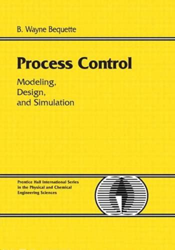 process control modeling design and simulation عالم الكتب