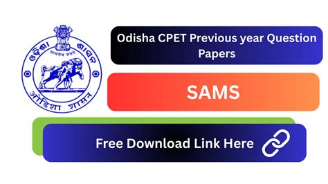 Odisha Cpet Previous Year Question Papers My Educationwire