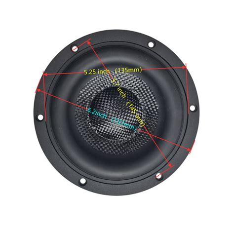 Jual 999diy 5 25 Inch Subwoofer Peerless 4Ω 80w 5 25 Inch Speaker Car