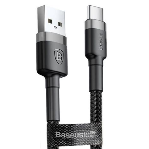 کابل شارژ تایپ سی باسئوس مدل BASEUS CATKLF-BG1 طول 1 متر – فروشگاه ...