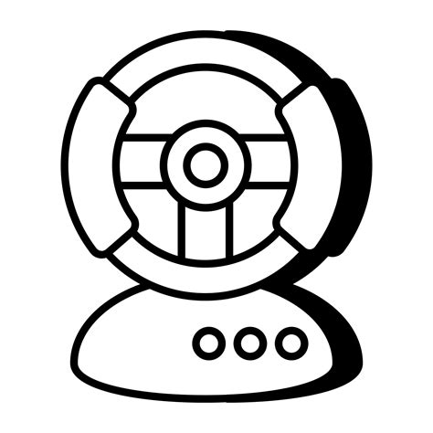 A Game Controller Wheel Icon Of Steering 24036612 Vector Art At Vecteezy