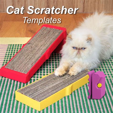 🐱 Cat Scratcher Boxes Templates For Diy Scratchers・ Stl File For 3d