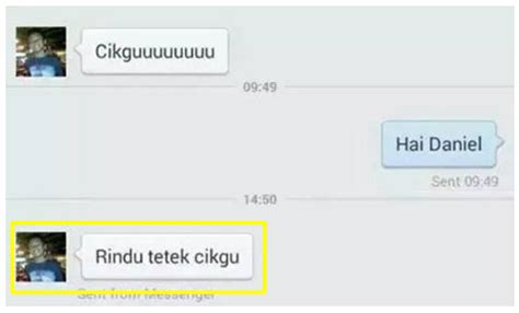 Biaqpila Murid Rindu Tetek Cikgu