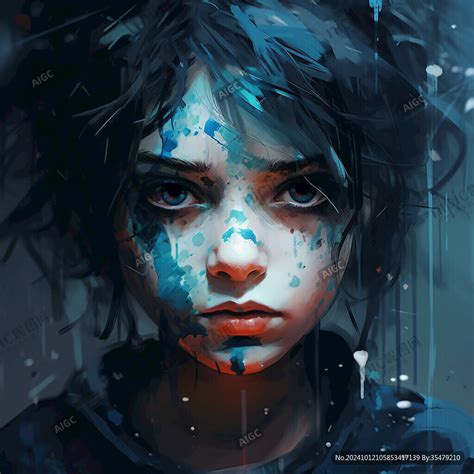 Ai创作图数字美女插画 人物情绪插画 厚涂头像 科幻题材插画 科技男插画 写实人物插画 国外插画 厚涂插画 扭曲人像插画 插画 插画 未来感插画 Cg插画 欧美插画 数字艺术女孩nipic