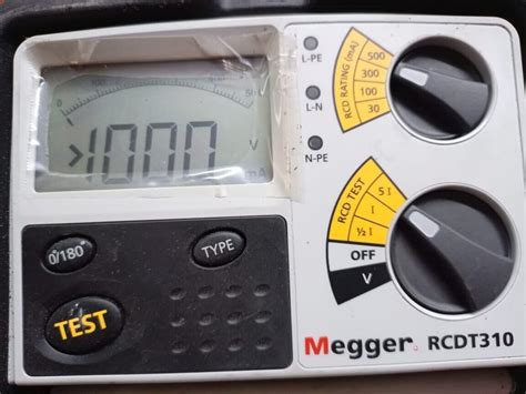 Used Megger Ducter D7001 Digital Low Resistance Ohmeter Tried And Tested Orbit Surplus