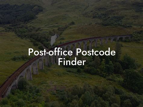 Postoffice Postcode Finder Uk Postcode Database Csv And Mysql Postcodes