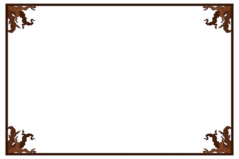 Tree Trunk Ornament Frame Border For Decoration Nature Theme 41503962 Vector Art At Vecteezy