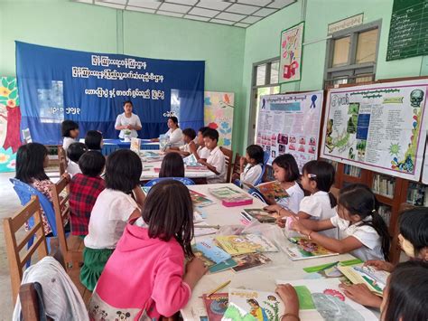 ငဖဲမြို့နယ်ရုံး ပြည်သူ့စာကြည့်တိုက်ခန်းမတွင် စာဖတ်ရှိန်မြှင့်တင်ရေးအသိပညာပေးဟောပြောပွဲနှင့် စာဖတ