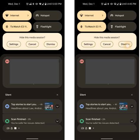 How To Remove Media Widgets From The Android Quick Settings