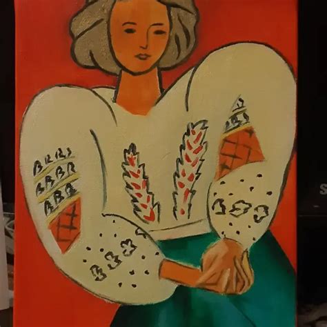 가격내림앙리 마티스 루마니아풍의 블라우스를 입은 여인 마티스블라우스여인인테리어금 On Bunjang Global Site