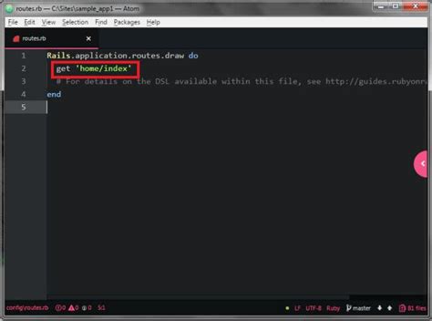 Generate A Controller And View In Ruby On Rails