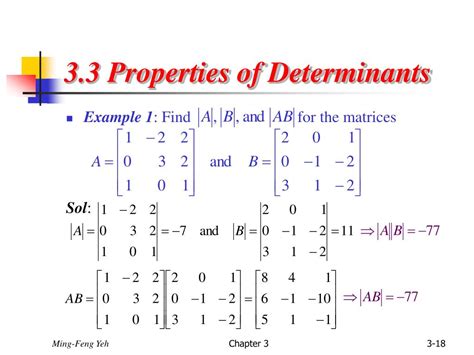 ppt chap 3 determinants powerpoint presentation free download id