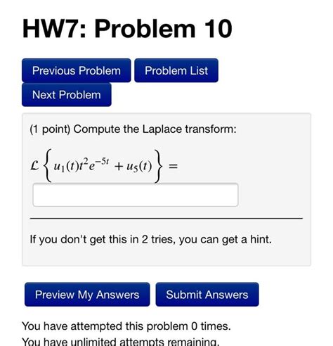 solved hw7 problem 10 previous problem problem list next