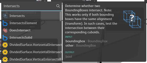 BoundingBox Intersects Revit Dynamo