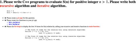 solved please write c programs to evaluate s n for