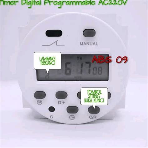 jual timer digital program programmable alat saklar otomatis on off