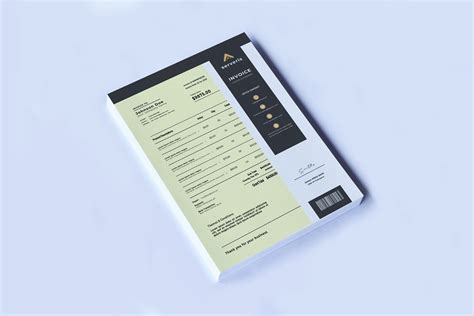 Invoice Design On Behance Invoice Design On Behance